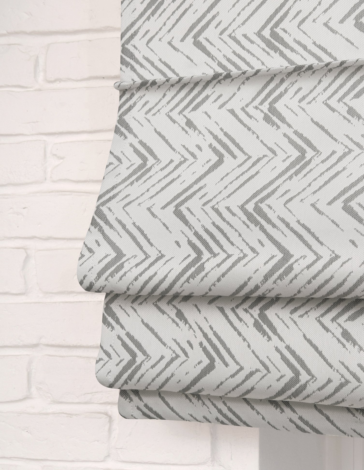 РИМСКАЯ ШТОРА МИНИ «Buxta J3» (серый зигзаг), СШД-01М 172/А881 | Shop-Delfa